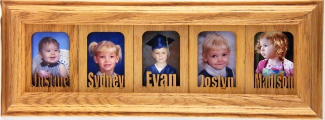 Original Name Frames - Personalized oak frames for all occasions